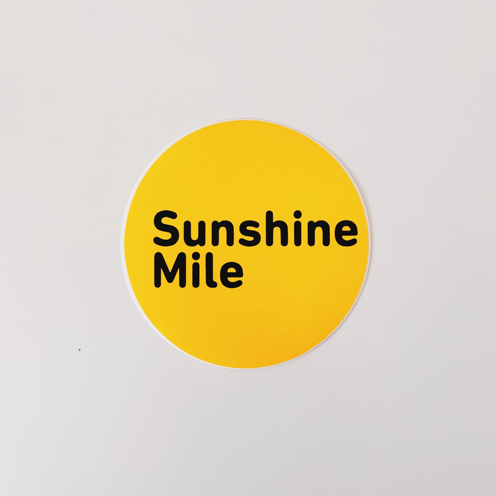 Sunshine Stickers - Sunshine Mile